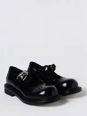 Moschino Loafer With Buckle Detailing - Black