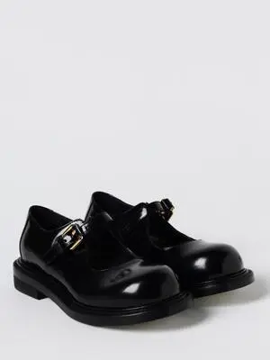 Moschino Loafer With Buckle Detailing - Black