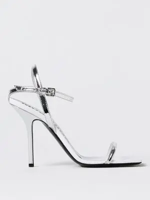 Moschino Heeled Sandal - Silver