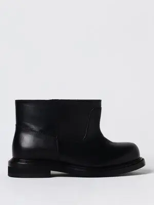 Moschino Leather Boots - Black