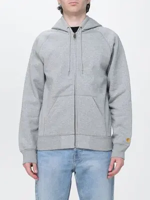 Carhartt Work In Progress Full Zip Hoodie - Grey