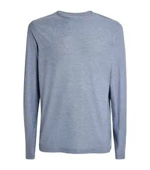 Vuori Strato Tech Long-Sleeve T-Shirt Blue