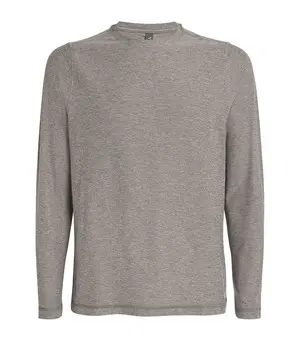 Vuori Strato Tech Long-sleeve T-shirt - Grey