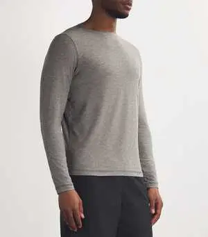 Vuori Strato Tech Long-sleeve T-shirt - Grey