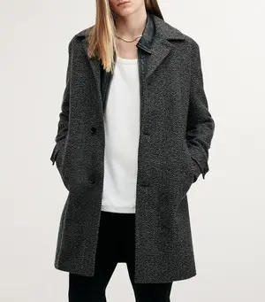 ALLSAINTS Wool-blend Fincher Coat