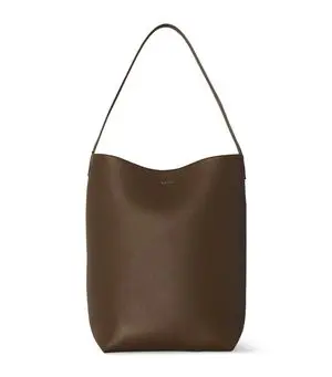 THE ROW N/s Park Leather Tote Bag