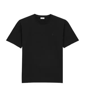 Saint Laurent Cassandre T-shirt - Black