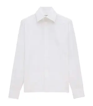 Saint Laurent Cotton Shirt - White