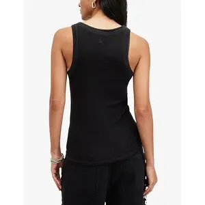 ALLSAINTS Rina Sleeveless Stretch-woven Tank - Black