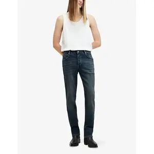 ALLSAINTS Sid Skinny-leg Stretch-denim Jeans - Indigo Blue