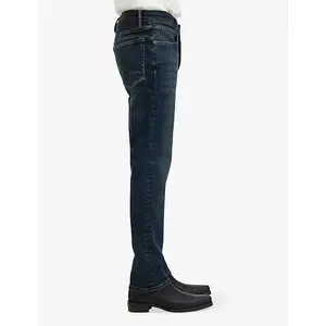 ALLSAINTS Sid Skinny-leg Stretch-denim Jeans - Indigo Blue
