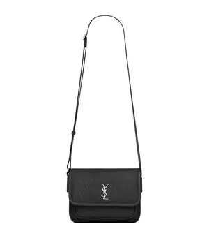 Saint Laurent Small Leather Niki Cross-body Bag - Black