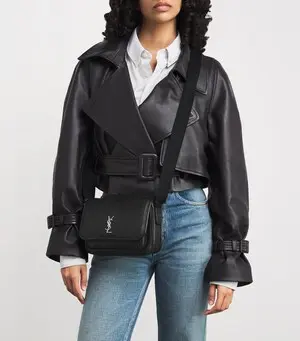 Saint Laurent Small Leather Niki Cross-body Bag - Black