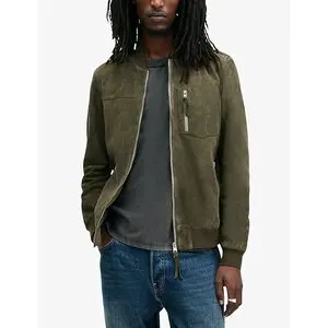 ALLSAINTS Kairo Regular-fit Zip-up Suede Bomber Jacket Xxl