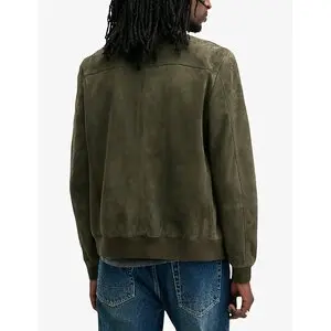 ALLSAINTS Kairo Regular-fit Zip-up Suede Bomber Jacket Xxl