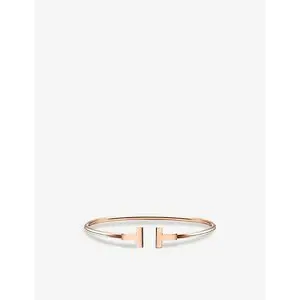 Tiffany & Co. T 18ct Rose Gold Wire Bracelet - One-color