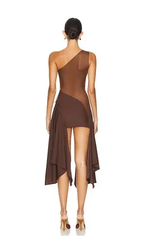 SKETCH-Y Tricot Mesh Dress