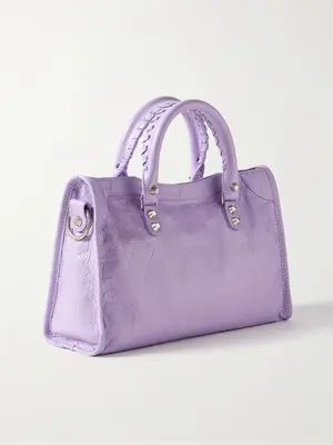 Balenciaga Le City Small Tote - Purple