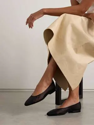 Loro Piana Primula Point-toe Flats