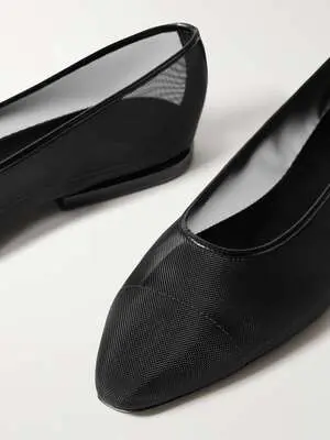 Loro Piana Primula Point-toe Flats