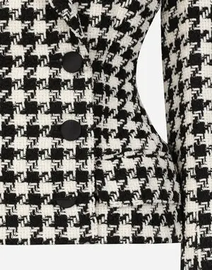 Dolce & Gabbana Macro-houndstooth Dolce Jacket