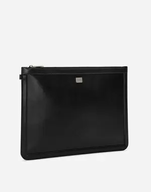 Dolce & Gabbana Large Calfskin Pouch