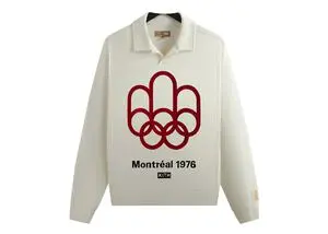 Kith Olympics Heritage Nelson Collared Pullover - Silk