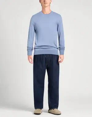 Alpha Studio Cotton Knit Sweater - Blue