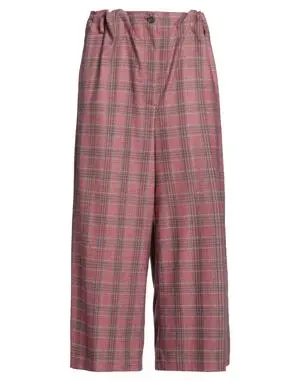 Pinko Glen Plaid Wide-leg Pants