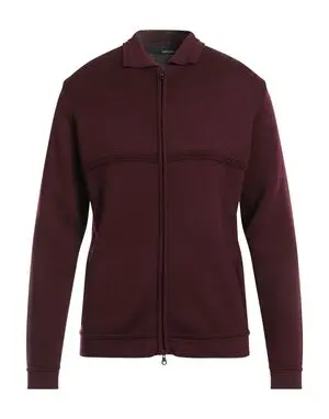 LARDINI Knitted Cardigan - Red