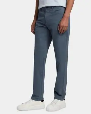 Vince Dylan Peached Cotton 5-pocket Pants - Blue