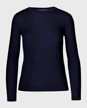 Ralph Lauren Cashmere Crewneck Sweater - Navy