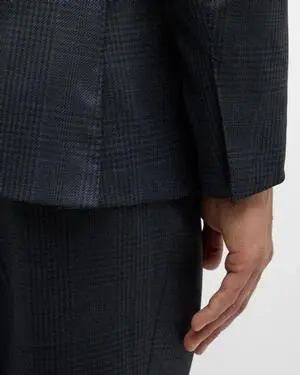TOM FORD Apos;s O & Apos;connor Grand Overcheck Twill Suit - Navy Multi