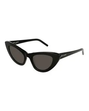 Saint Laurent Lily Cat-eye Sunglasses - Black