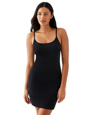 Wacoal Understated Cotton Chemise - Black