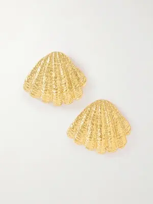 YSSO Whisper Of The Wind -plated Earrings - Gold