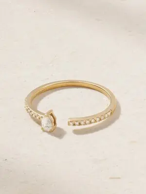 PERSEE Hera 18-karat Diamond Ring - Gold