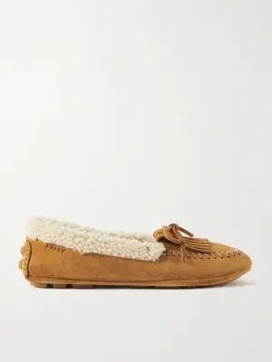 Bally Klemp Shearling-trimmed Loafers