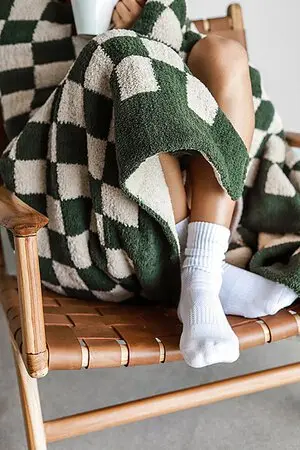 Free People Sunday Citizen Checkerboard Throw