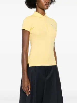 Polo Ralph Lauren Polo Pony-embroidered Polo Shirt - Yellow