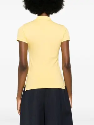 Polo Ralph Lauren Polo Pony-embroidered Polo Shirt - Yellow
