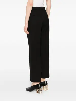 JIL SANDER Straight-leg High-waist Trousers - Black