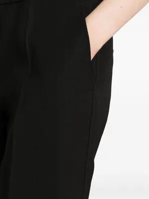 JIL SANDER Straight-leg High-waist Trousers - Black