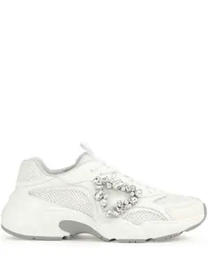 Sergio Rossi Lace Up Sneakers For Women