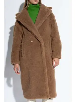Max Mara Teddy Bear Icon Coat - Brown