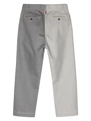 Thom Browne Two-tone Straight-leg Jeans