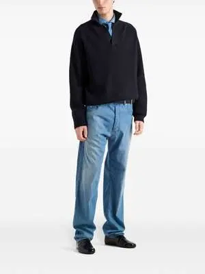 Prada Cashmere Polo Sweater