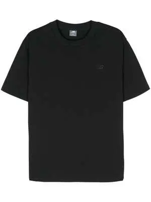 NEW BALANCE Athletics Cotton T-shirt - Black