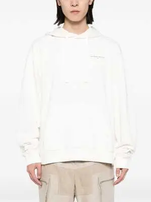 IH NOM UH NIT Graphic Print Hoodie - White