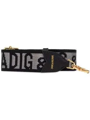 Zadig&Voltaire Logo-jacquard Shoulder Strap